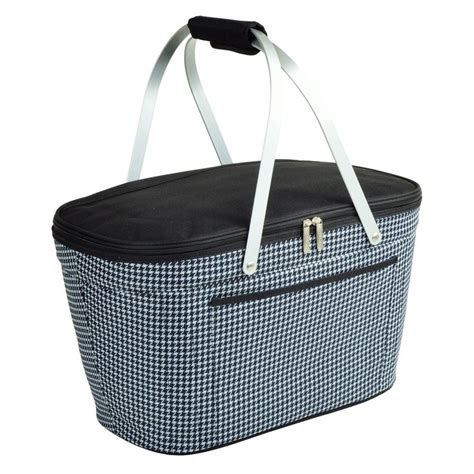Outdoor Picnic At Ascot Solid Collapsible Insulated Picnic Basket