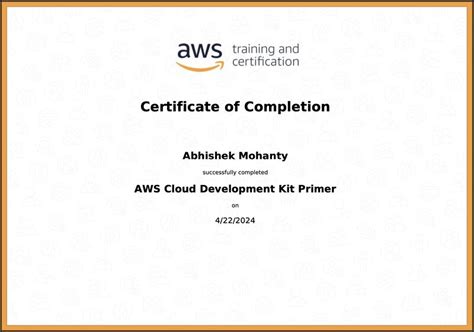 Aws Cdk Clouddevelopment Mbrdi Abhishek Mohanty