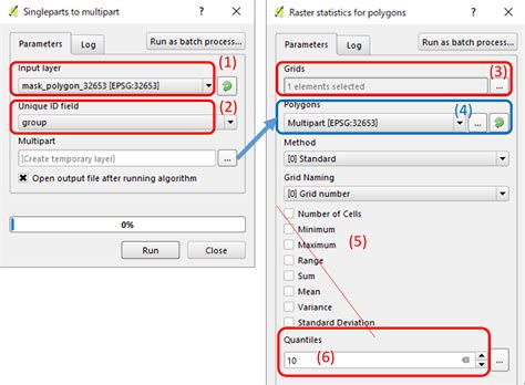 Mask A Raster Layer In Qgis Using A Vector Layer With Multiple Polygons