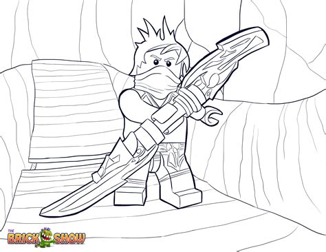 Ninjago Coloring Pages Zane Coloring Home