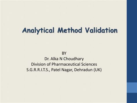 Analytical Development Of Methods In Biologics Ppt