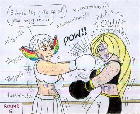 Boxing Ragyo Kiryuin Vs Lusamine By Jose Ramiro On Deviantart