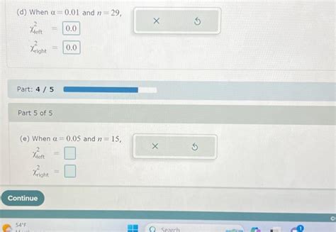 Solved Using 9 The Chi Square Distribution Table Find The