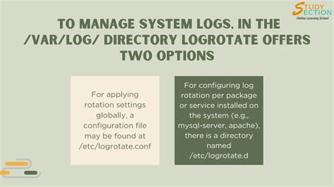 The Logrotate Utility Allows You To Rotate Your Logs Pdf