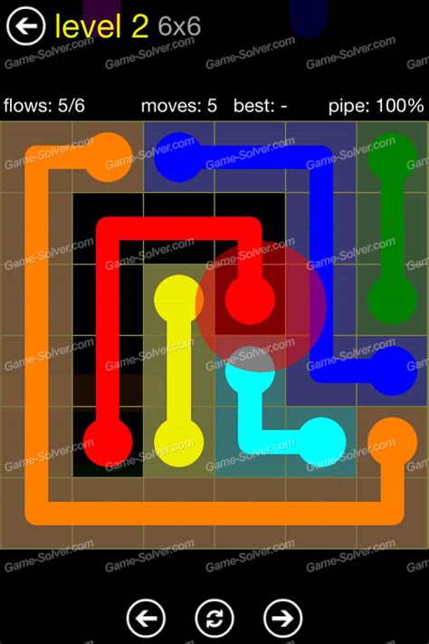 Flow Regular Pack X Level Game Solver