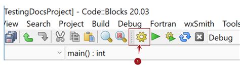 build c project in codeblocks