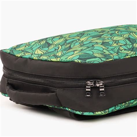 Eco Friendly Laptop Backpack Leafy Green Sustainable And Eco Friendly