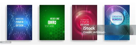 비즈니스 프레젠테이션을 위한 과학 표지 디자인 하이테크 브로셔 전단지 템플릿입니다 추상적인 육각형 미래 지향적인 디자인 개념 기술 배경 디자인 소책자 전단지 연례 보고서