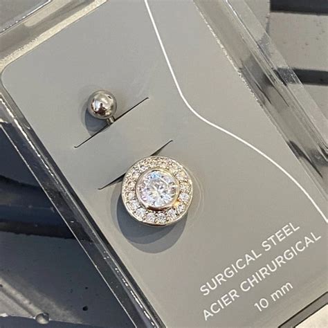 خرید و قیمت پیرسینگ ناف استیل جراحی زنانه و دخترانه اکسسوری خاص کادو