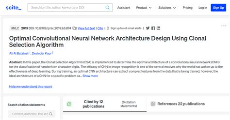Optimal Convolutional Neural Network Architecture Design Using Clonal Selection Algorithm