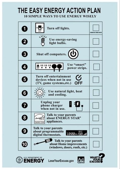 Simple Ways To Save Energy