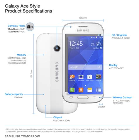 Samsung Launches A Powerful And Expressive Smartphone Galaxy ACE Style Samsung Global Newsroom