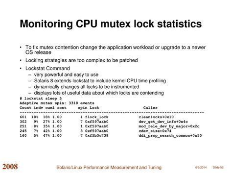 ppt solaris linux performance measurement and tuning powerpoint