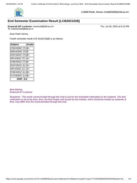 sem4 result pdf