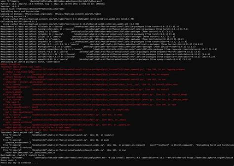 Torch 20 Installation Process Trashed My Automatic 1111 I Gave Up On