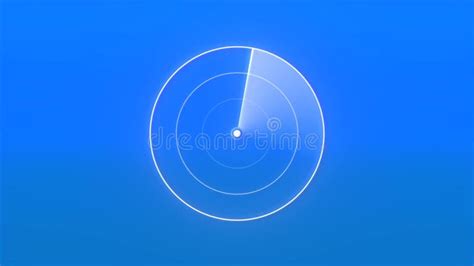 Background With Navigation Circle Motion Navigation Radar With Moving Electronic Line Stock