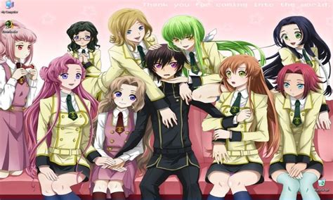 Code Geass Lelouch Harem Ashford Academy ルルーシュ 誕生月 イラスト