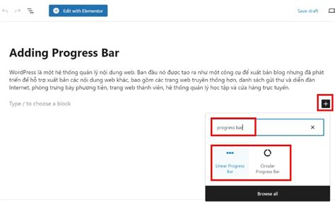 how to add progress bar to wordpress website in 2024