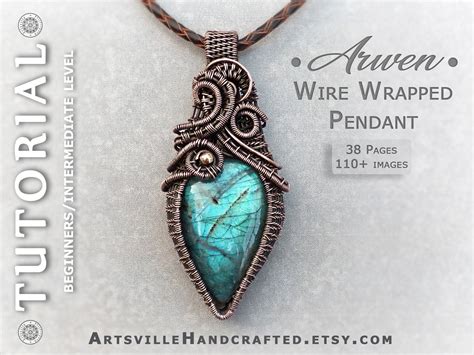 Wire Weave Tutorial Wire Wrapping Tutorial Wire Tutorial Etsy