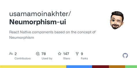 GitHub Usamamoinakhter Neumorphism Ui React Native Components Based On The Concept Of Neumorphism