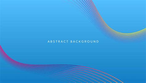 Colorful Abstract Background With Flowing Wave Lines 33261752 Vector Art At Vecteezy