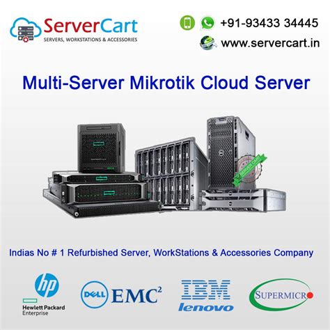 Multi Server Mikrotik Cloud Server Servercart