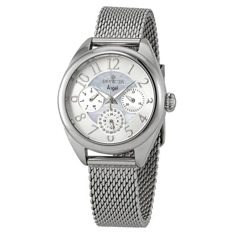 Invicta Angel Silver Dial Ladies Watch 27453 886678329168 Watches
