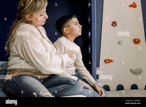 Mother Mature Adult Son Bedroom Hi Res Stock Photography And Images Alamy