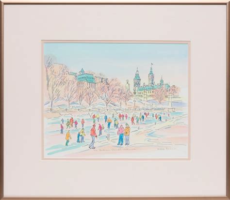 Diane Arnold The Rideau Canal Ottawa Mutualart