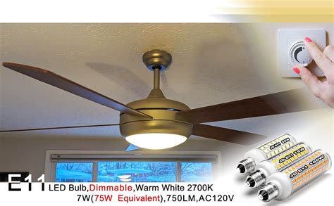 E11 Led Bulbs Jde11 120v 75w Halogen Candelabra Bulbs Equiva Dimmable