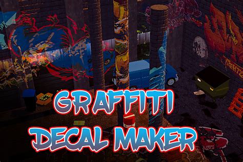 Graffiti Decal Maker Vfx Shaders Unity Asset Store