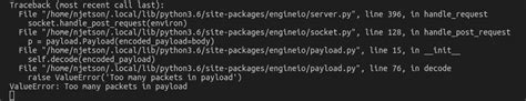 Valueerror Too Many Packets To Unpack Rflask