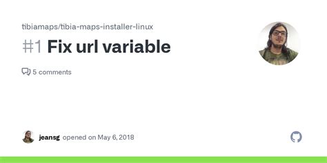 Fix Variable Issue Tibiamaps Tibia Maps Installer Linux GitHub