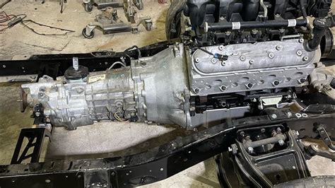 Install Tr6060 Transmission Onto Ls Youtube