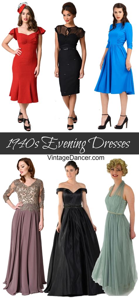 Shop 1940s Dresses Factory Sale Vintage 1940s Dresses Styles History