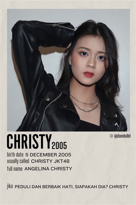 Christy Polaroid Rambut Pendek Sekali Orang Cantik Akta Kelahiran