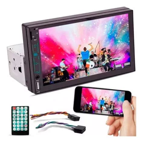Central Multimidia 1 Din Celta Bluetooth Usb Espelhamento Parcelamento Sem Juros