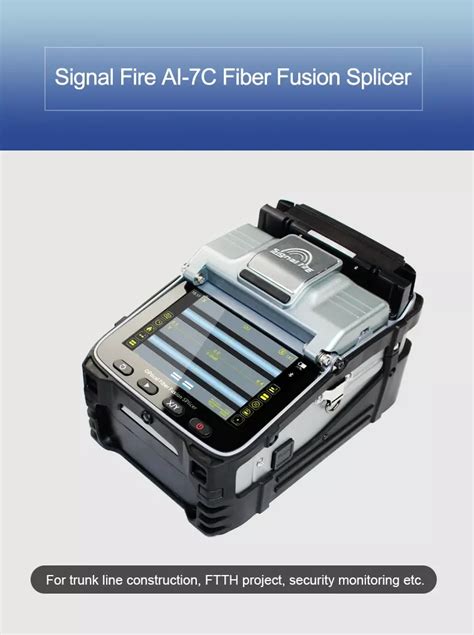 Ai 7c Fiber Splicer Factory Outlet Fttx Solution Ai 7c Welding Fiber
