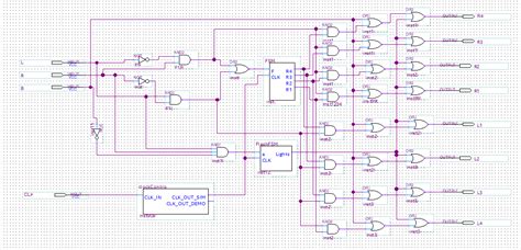 Circuit Design T Bird Taillight Control Unit Digital Logic Help