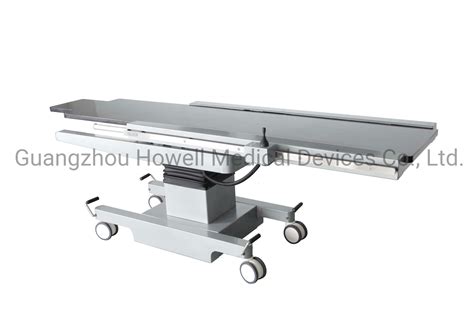 C Arm Compatible Dsa Ercp Radiolucent Operating Table Operating Table And Surgical Table