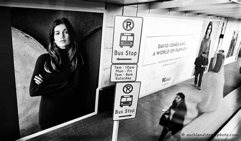 Bus Stop Auckland Street Photo