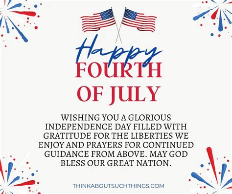 24 Beautiful 4th Of July Blessings Images And Quotes Think About Such