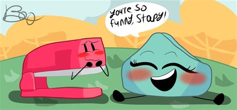 Battle For Bfdi Stapy And Foldy By Theoloves On Deviantart