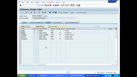 6 Tables And Views In Sap Abap Youtube