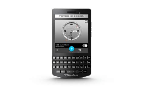 Blackberry P’9983 : le smartphone de luxe à la sauce Porsche Design ...