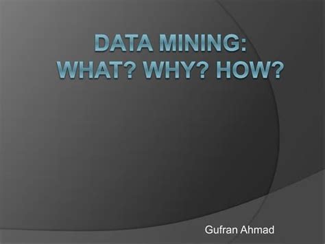 Classification And Prediction In Data Mining Pptx Databases