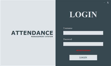 Attendance Management System Project In Java Copyassignment
