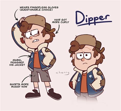 Funny Dipper Pines Expressions Mabel And Dipper Fan Art Gravity