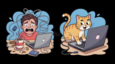 Programmer Cat Stock Illustrations 877 Programmer Cat Stock Illustrations Vectors And Clipart