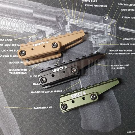 Jual Unity Rail Riser Optic Unity Style Fast Riser Optic Micro Mount